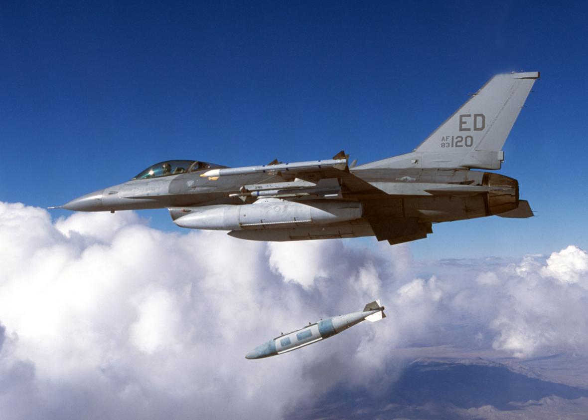 Do fighter pilots know what their bombs are hitting?