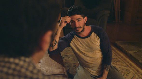 Frankie Valenti (aka Johnny Hazzard) shines in Tiger Orange.