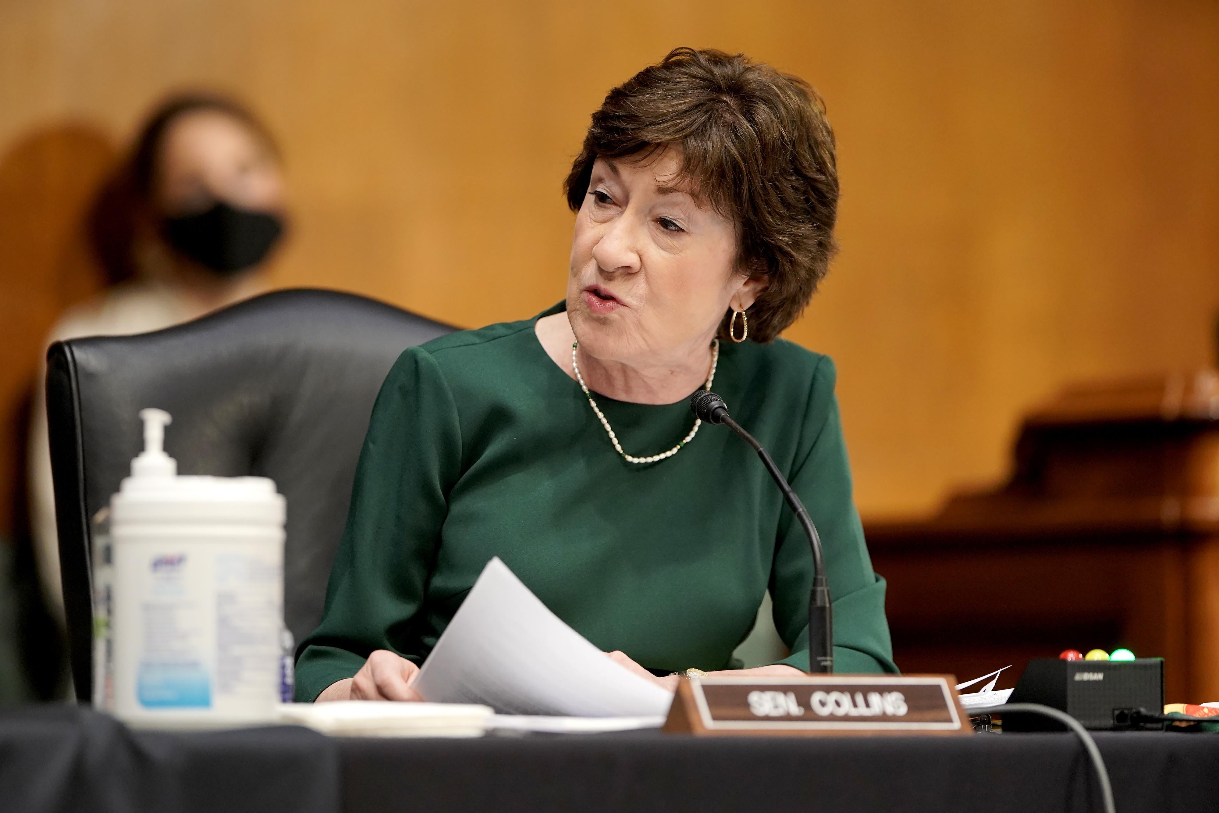 Sen. Collins optimistic Senate will approve Jan. 6 commission but ...