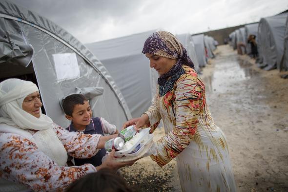 U N World Food Programme Cuts Syria Refugee Aid