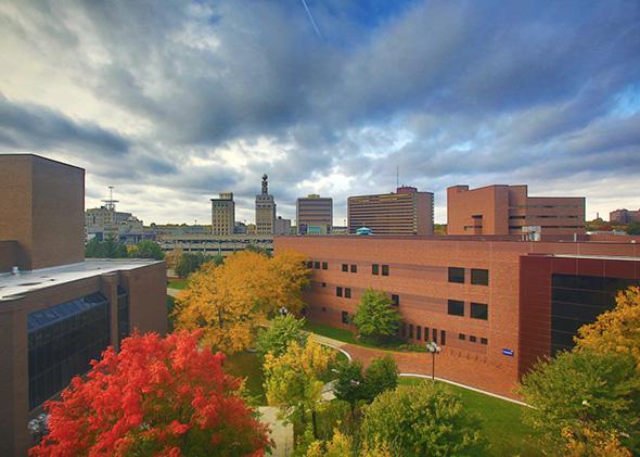Student security monitors like Jon Meis at Seattle Pacific University ...