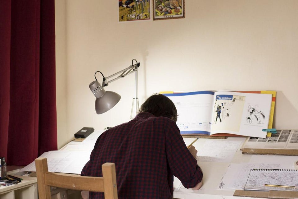 Jake Green photographs emerging children’s illustrators in his book ...